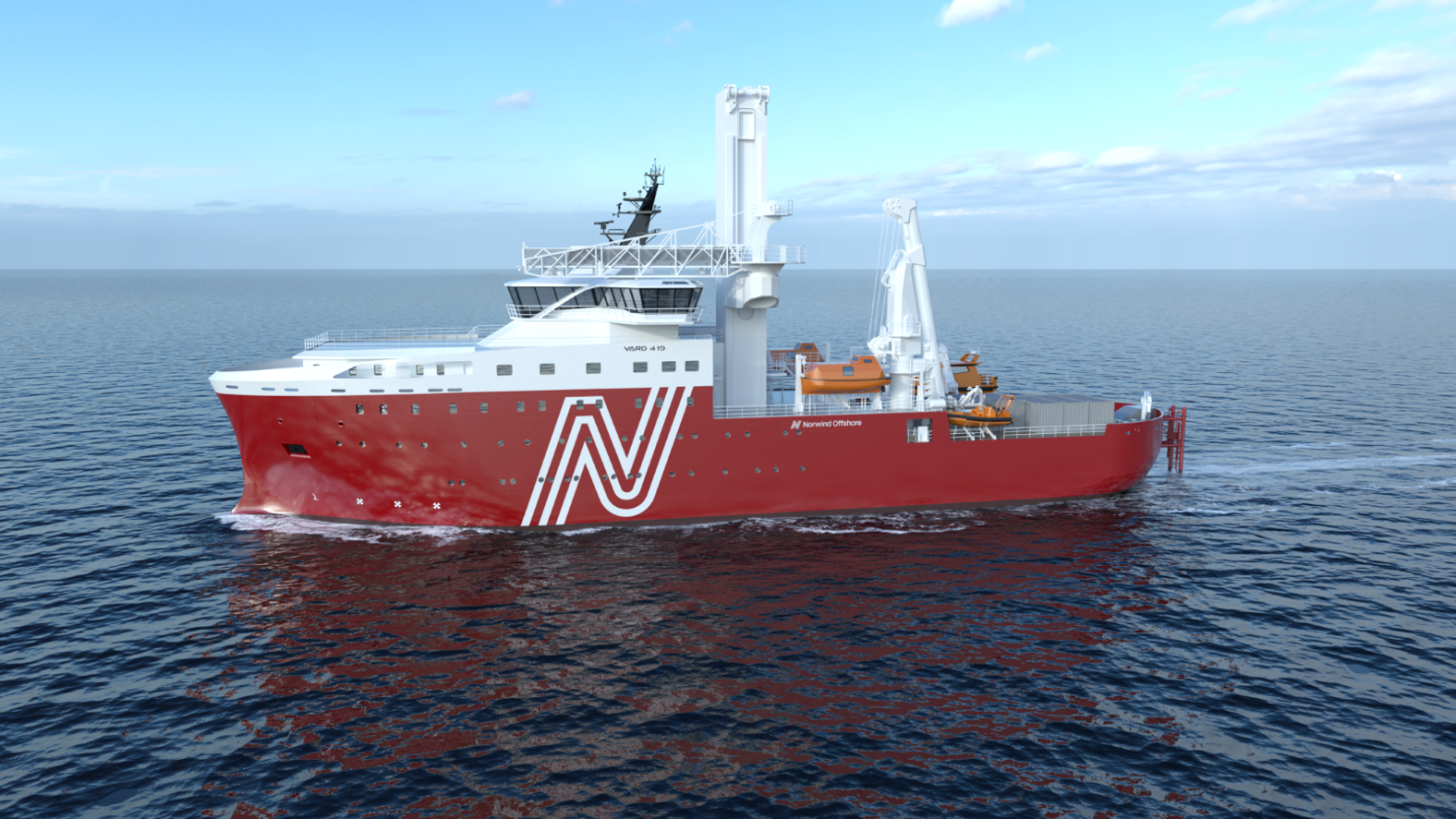 SEAONICS ECMC 3D Crane for Norwind Offshore Vessel - SEAONICS